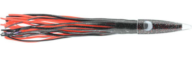CandH WW-19 Wahoo Whacker Lure - 6 oz. - Black/Red - TackleDirect