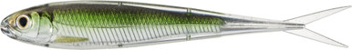 LIVETARGET Twitch Minnow - 4-1/2in - Silver/Green - TackleDirect