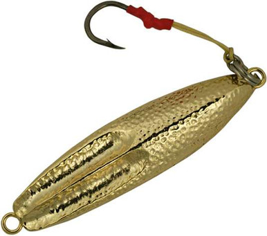 Point Jude Lures Hammern Groove Lure 4.5 oz. Gold - TackleDirect