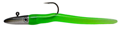 RonZ Original Series Rigged Soft Bait - 4in - 1/4oz - Green Glow