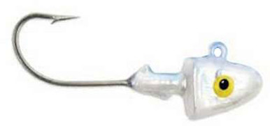 Sea Striker HSAH345 GotCha Plug Shad Head Lure White Pearl