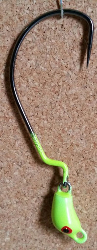 Mission Fishin Swivel Head 3/8oz Chart. Jig Head - TackleDirect