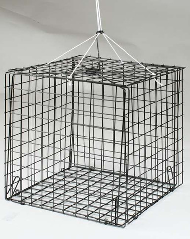 FJ Neil 225-CT 10 1/2 inch Box Shaped Snap Crab Trap - TackleDirect