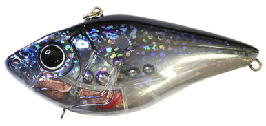 Damiki Tremor 65 Noisy Lipless Crankbait Lure Black Holo Spot