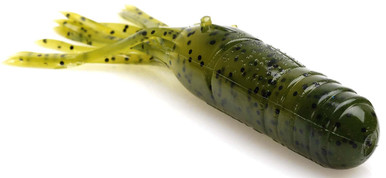 MegaStrike 4 Mega Tube Soft Plastic Lures Watermelon Black Flake