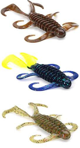 MegaStrike Mega Bug Soft Plastic Lures - TackleDirect
