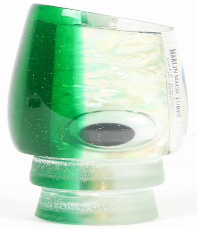 Marlin Magic Medium Pear Trolling Lure Head - Green Back