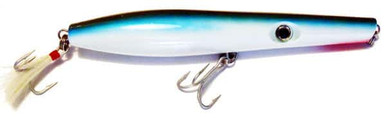 Guides Secret Shore Catch Poppa Pencil Lures OLVWB Olive/White Belly