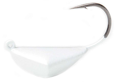 Bottom Sweeper Jig - 3/8oz - White - TackleDirect