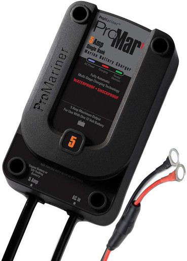 ProMariner ProMar 1 5-Amp 1-Bank Charger - TackleDirect