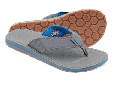 Simms PG-12033 Downshore flip Sandal - Pewter - 11 - TackleDirect