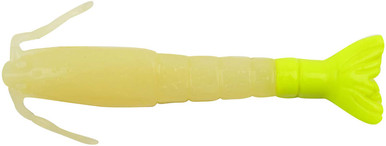 Berkley GAPSHR3 11oz Gulp Alive 3 inch Shrimp Glow Chartreuse