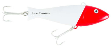 Halco GT Giant Trembler Lure White Redhead
