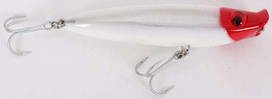 MirrOlure 87MR Popa Dog Red/White - TackleDirect