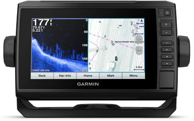 Garmin echoMAP Plus 74cv Chartplotter w/ US BlueChart g2 and Transducer