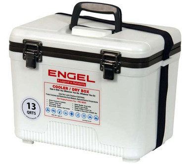 Engel UC13 Cooler/Dry Box 13Qt White