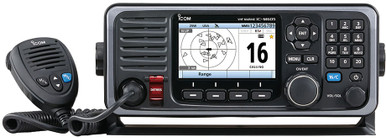 Icom M605 Fixed Mount 25W VHF w/ Color Display - With AIS Receiver ...
