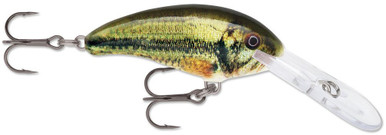 Rapala Shad Dancer 04 Crankbait - Live Largemouth Bass - TackleDirect