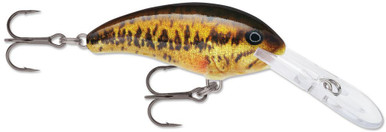 Rapala Shad Dancer 04 Crankbait - Live Smallmouth Bass - TackleDirect