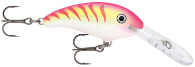 Rapala Shad Dancer 04 Crankbait - Pink Tiger UV - TackleDirect