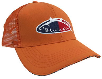 Bluefin USA Anglers Big Game Trucker Hat - Orange - TackleDirect