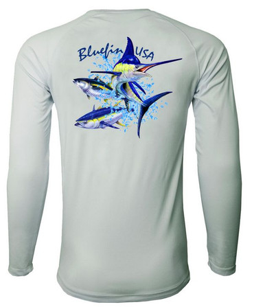 Bluefin USA Second Skin Rashguard Billfish Tuna - XL - TackleDirect