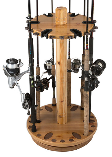 Rush Creek Creations Round 30 Fishing Rod Rack - TackleDirect