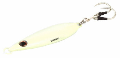 Shimano BFLFF300 Butterfly Flat Fall Jigs 350g - Super Glow - TackleDirect