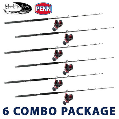 Penn/Blackfin White Marlin Rod and Reel Package - TackleDirect