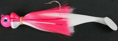 MagicTail Mojo Trolling Lure - 12 oz. - Pink/White - TackleDirect