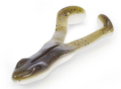 Stanley Original Ribbit Frog - Green Pumpkin Red Pearl - TackleDirect