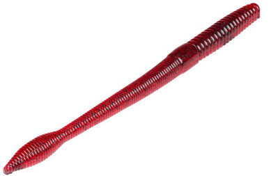 Strike King Bull Worm - 8in Red Bug