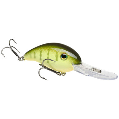 Strike King Pro Model 3XD Crankbait - Chartreuse Perch - TackleDirect
