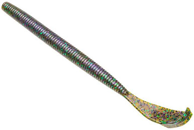 Strike King Rage Cut-R Worm - 7in - Hard Candy - TackleDirect