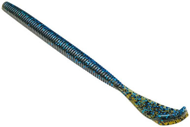 Strike King Rage Cut-R Worm - 7in - Okeechobee Craw - TackleDirect