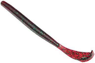 Strike King Rage Cut-R Worm - 7in - Red Bug - TackleDirect