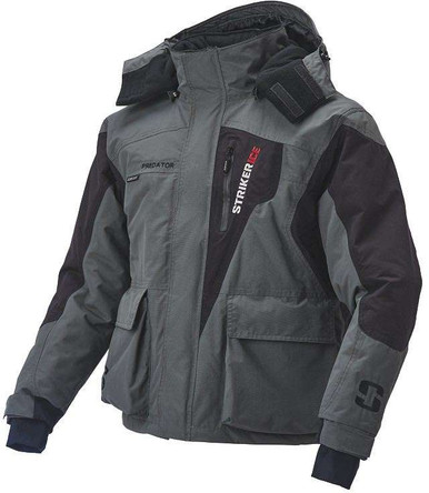 Striker Youth Predator Jacket - Black/Gray - Medium - TackleDirect