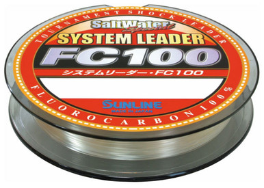 Sunline FC 100 Fluorocarbon Leader - 100lb - TackleDirect
