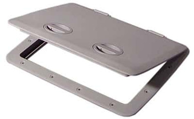 Tempress 1317 Cam Hatch w/o Lock Dark Gray - TackleDirect