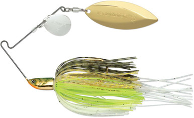 Terminator T34WW T1 Spinnerbait - Willow Yellow Perch Nickel/Gold