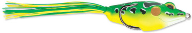Terminator Walking Frog - 2-1/2in - Lime Leopard - TackleDirect