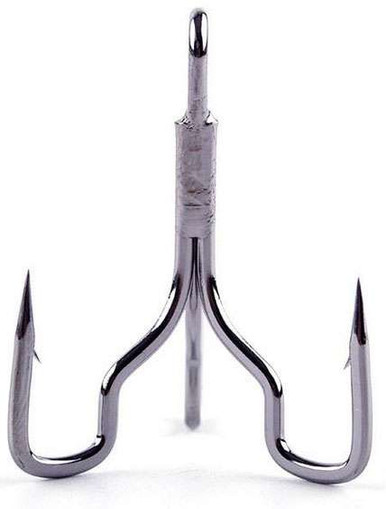 Trapper Tackle Standard Round Bend Treble Hooks - TackleDirect