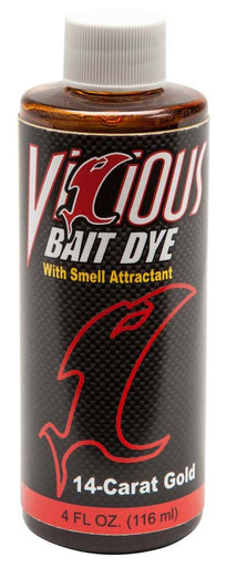 Vicious Fishing Bait Dye Gold - TackleDirect