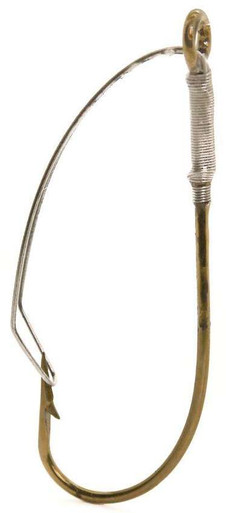 Mustad W3369A Weedless Sproat Hook - Size 2 - TackleDirect
