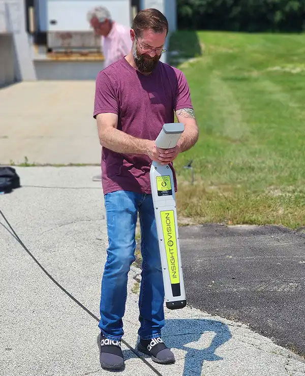 A Quick Test of our New Line Locator - Insight Vision