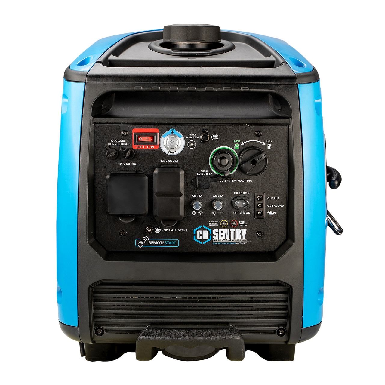 Pulsar Sentry 4500 Watt Inverter Generator | Dual Fuel | 120v ...