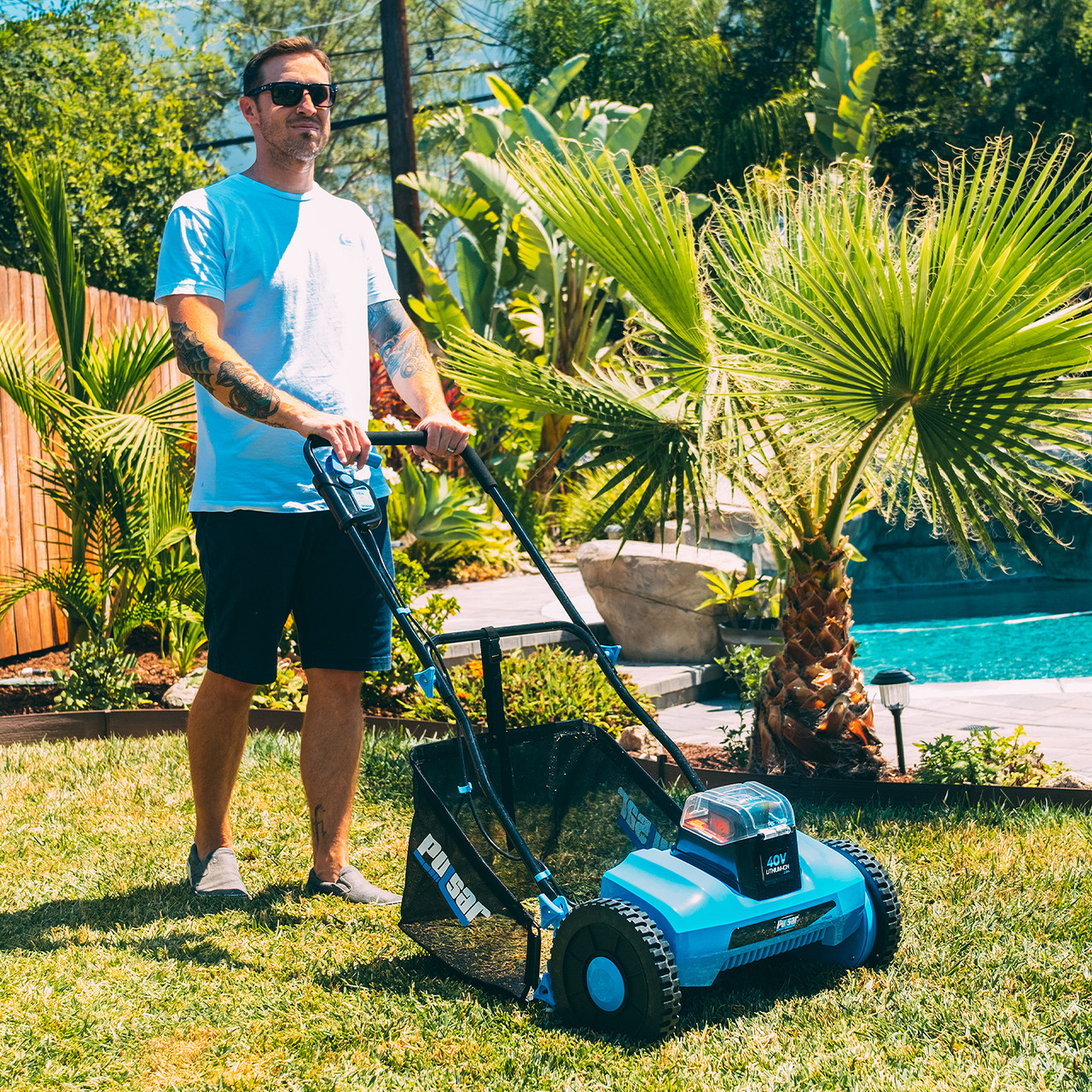 Pulsar Cordless Reel Mower | Hand-Push | Electric | PTG2216
