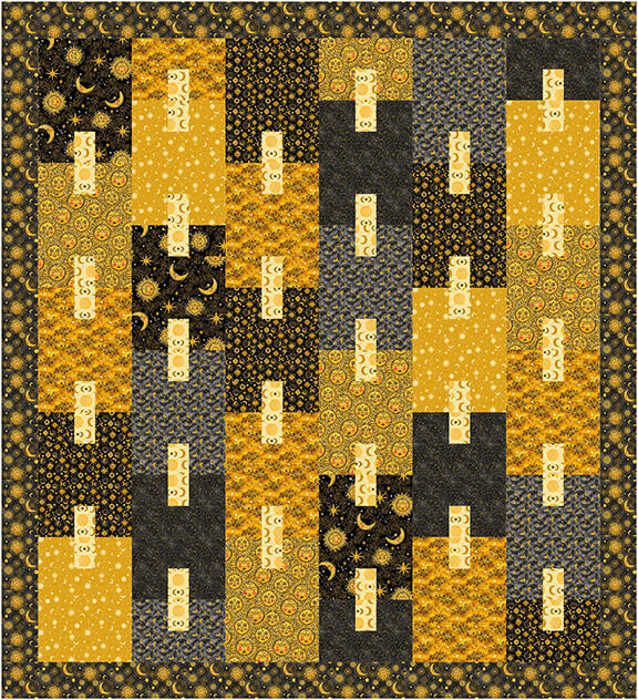 Blank Quilting,Celestial Galaxy, Dashed Quilt, Susan Ziegler, Color Pop ...