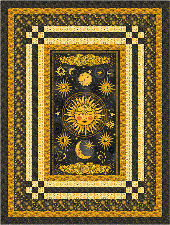 Blank Quilting,Celestial Galaxy, Stellar View, Susan Ziegler, Color Pop ...