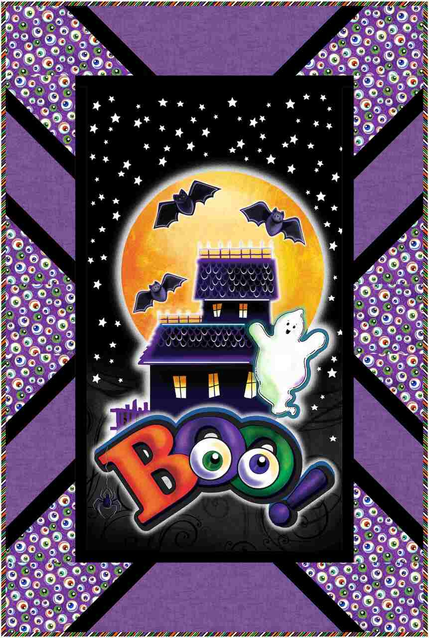 Spooky Aura - Panel Pop Wall Quilt - The Blank Quilting Corp.